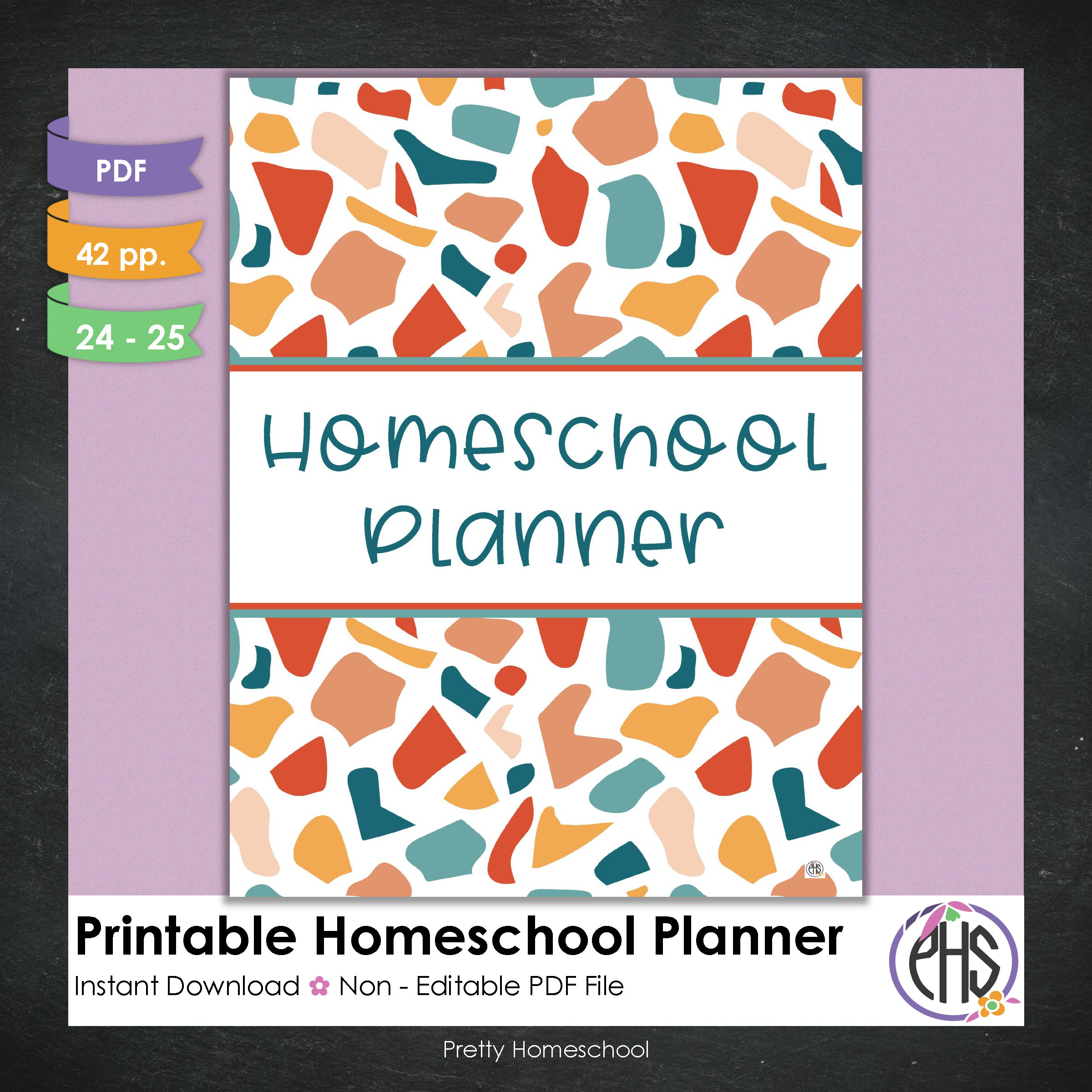 Printable Homeschool Planner, 2024 2025, Lesson Planner, Homeschool ...