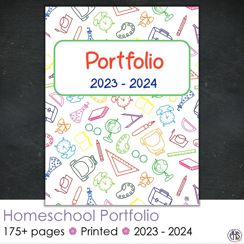 Homeschool Portfolio, End of Year Progress Report, Homeschool Binder ...