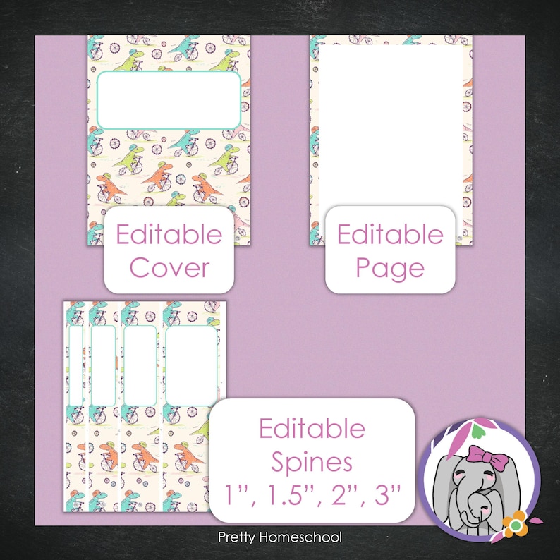 Homeschool Portfolio Binder 2025–2026 | Editable and Printable Binder ...