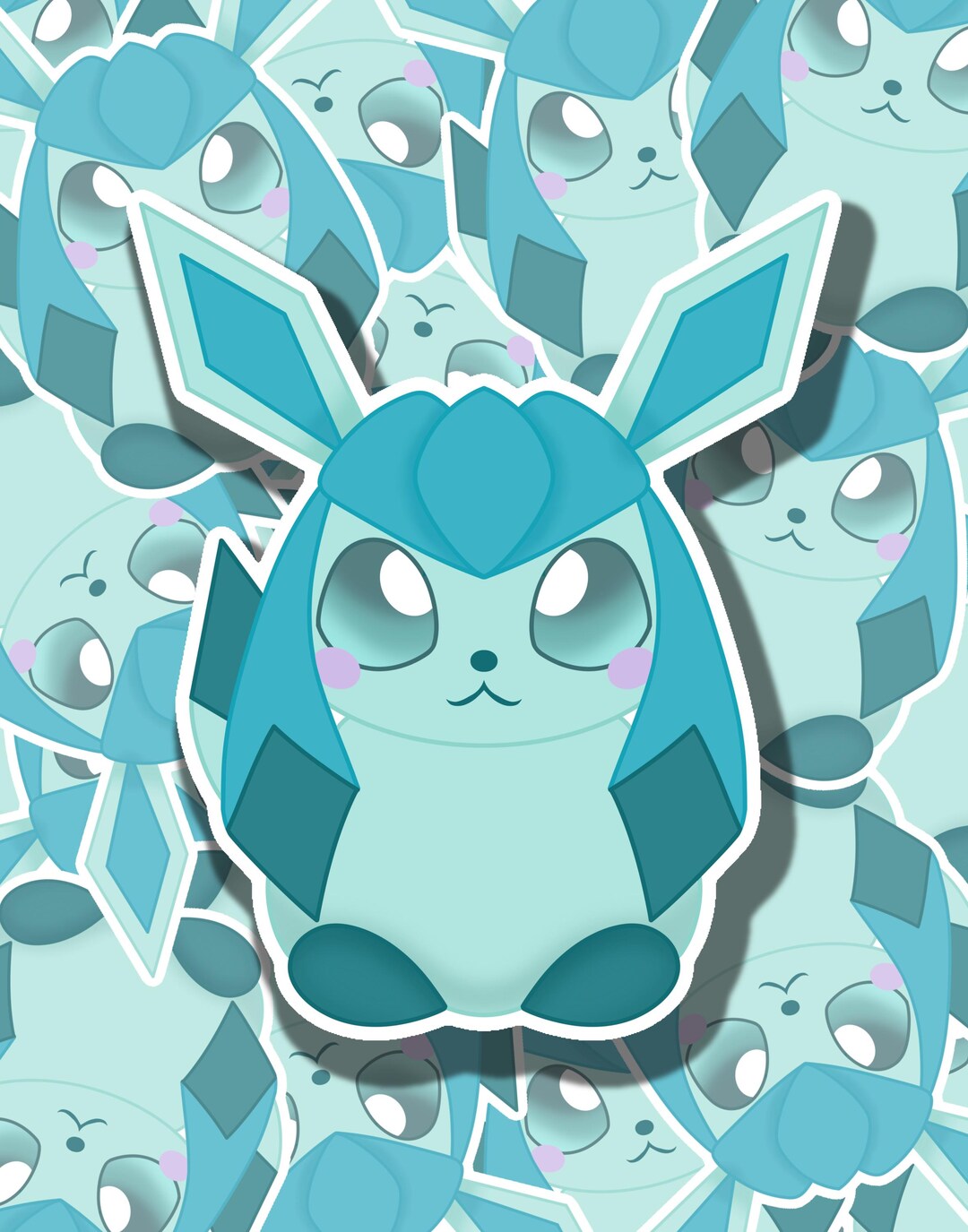 Glaceon 3 Sticker - Etsy
