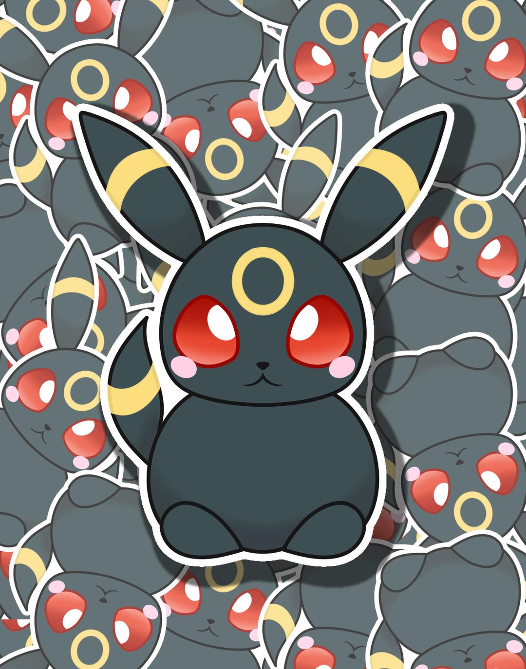 Umbreon 3 Sticker - Etsy