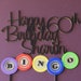 Bingo Cake Topper, Personalised Bingo Game Themed Birthday Cake, 3d ...
