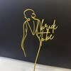 Martini Glass Cake Topper, Cocktail Glass Silhouette Cake Toppers ...