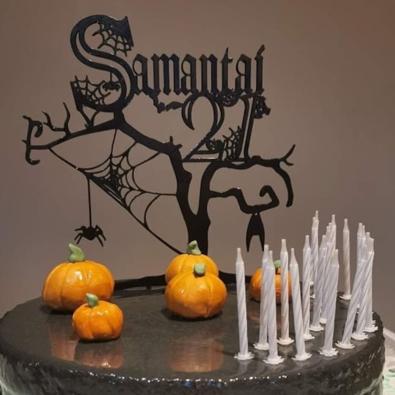 Gothic Cake Topper - Etsy