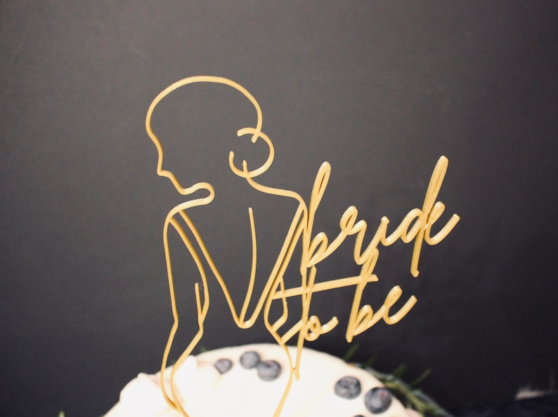 Bride Cake Topper Bride to Be Hen Party Bachelorette Party - Etsy