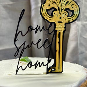 Key Cake Topper: Housewarming Party Decor, 3D Printed - Etsy