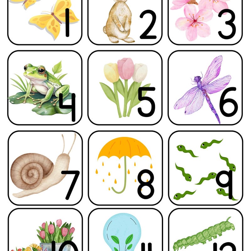April Calendar - Etsy