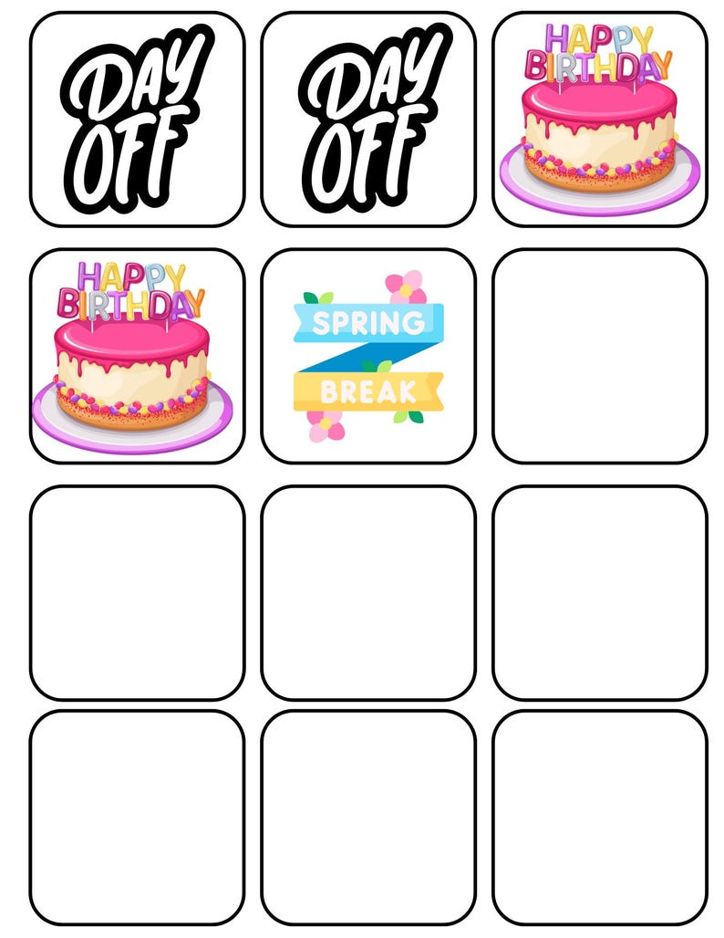 April Calendar Numbers | Printable Classroom Decor | Spring & Easter ...