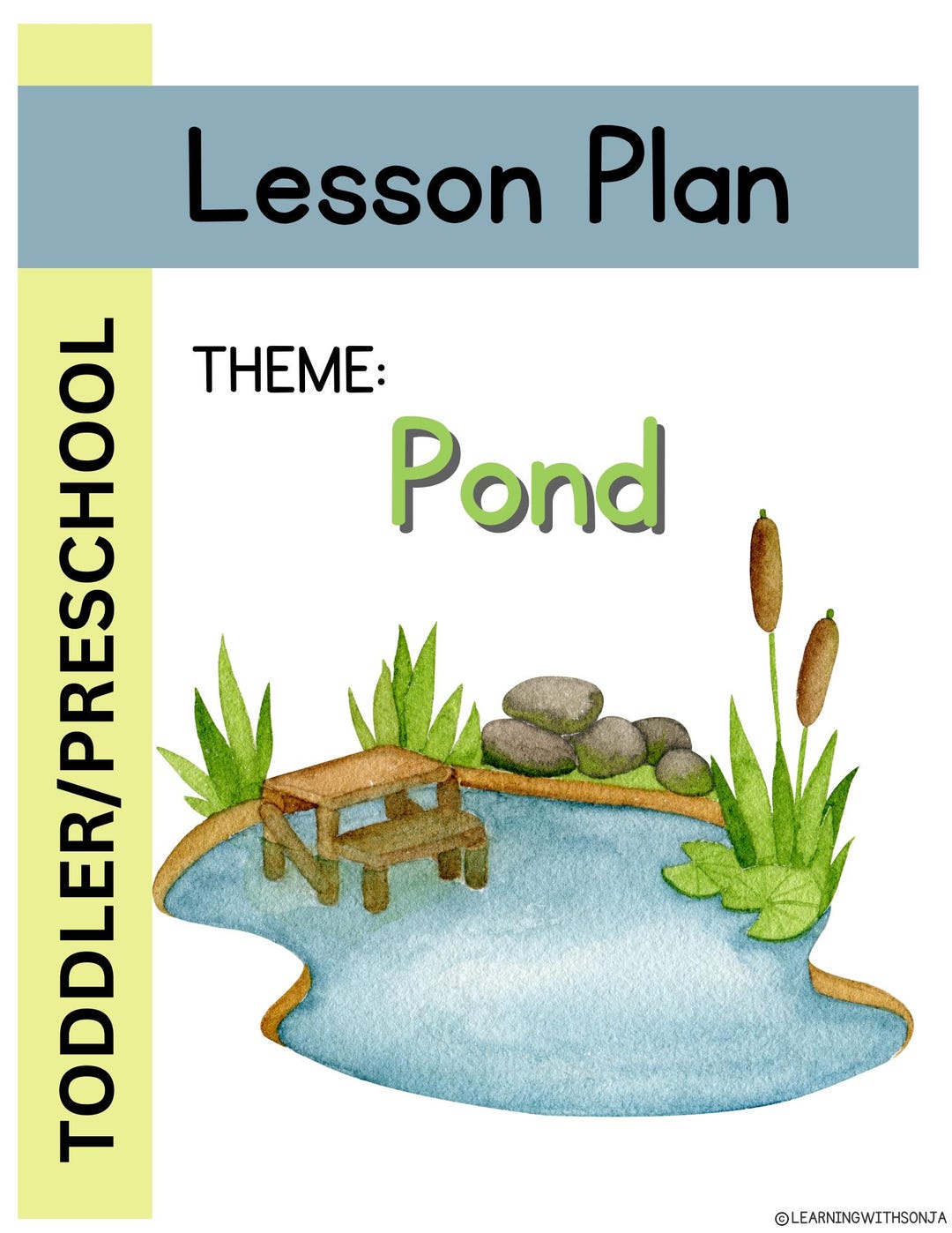 Pond Theme Preschool Curriculum Plan - Etsy