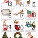 December Themed Calendar Cards for Toddler/preschool, Monthly Calendar ...