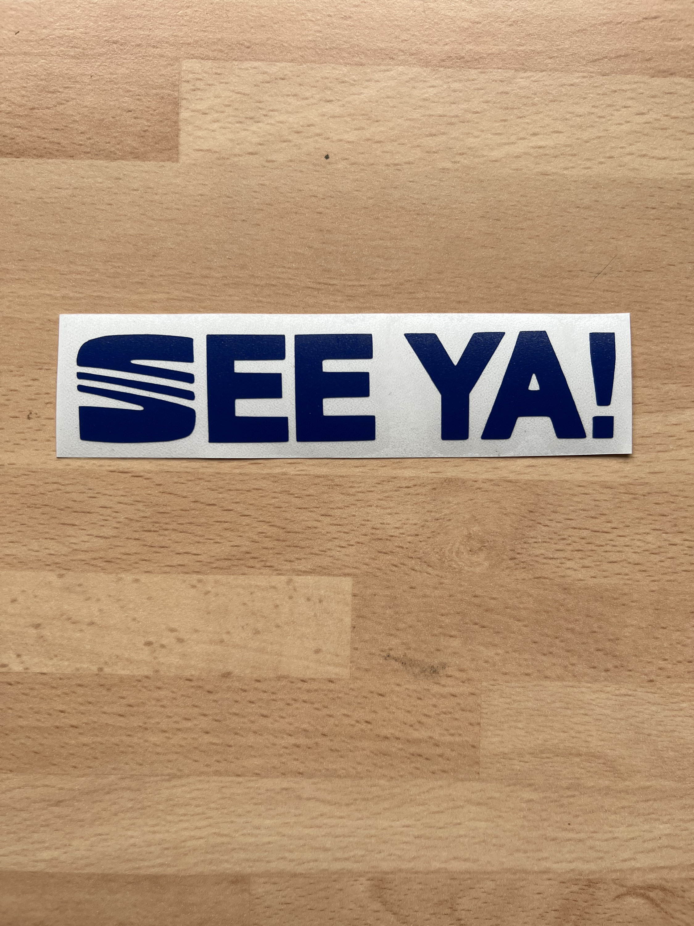 See Ya Sticker - Etsy
