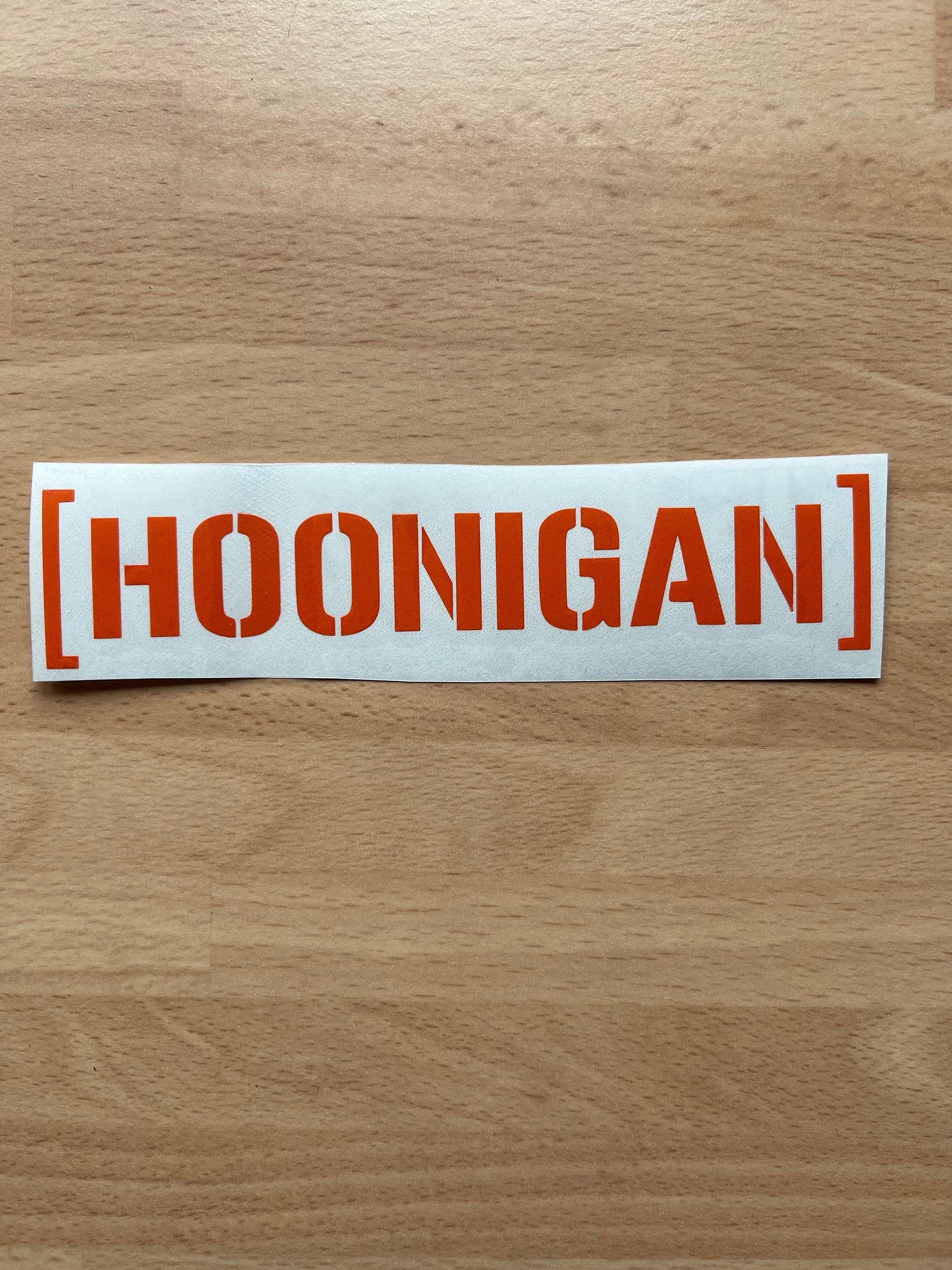 Hoonigan Sticker - Etsy