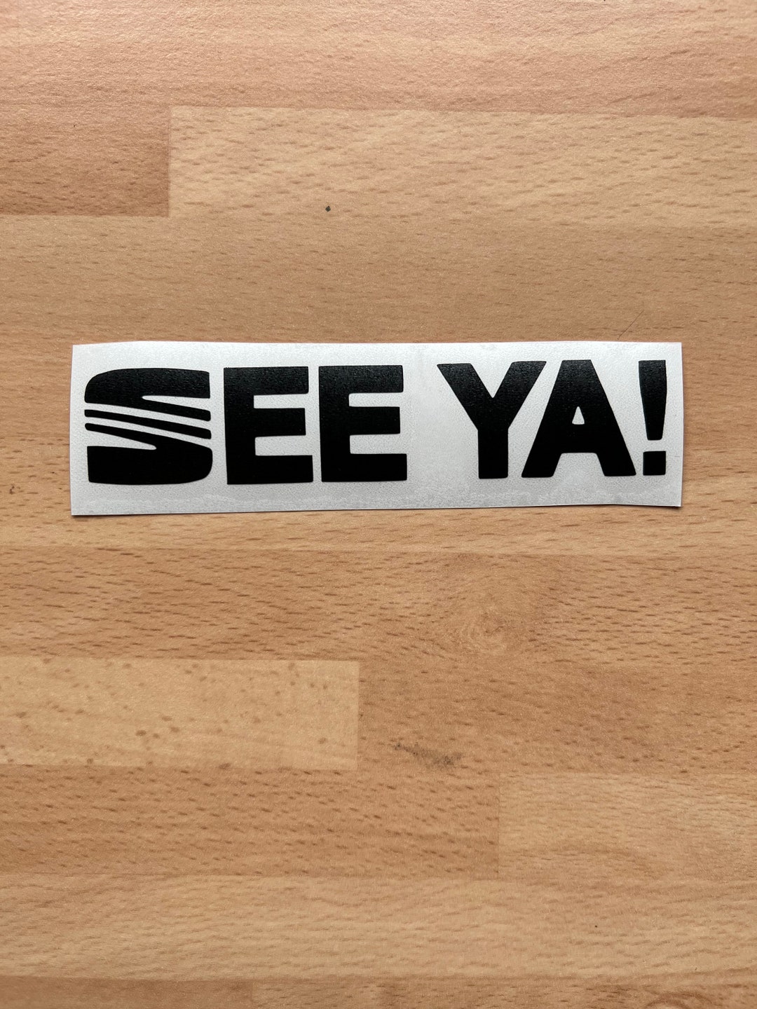 See Ya Sticker - Etsy
