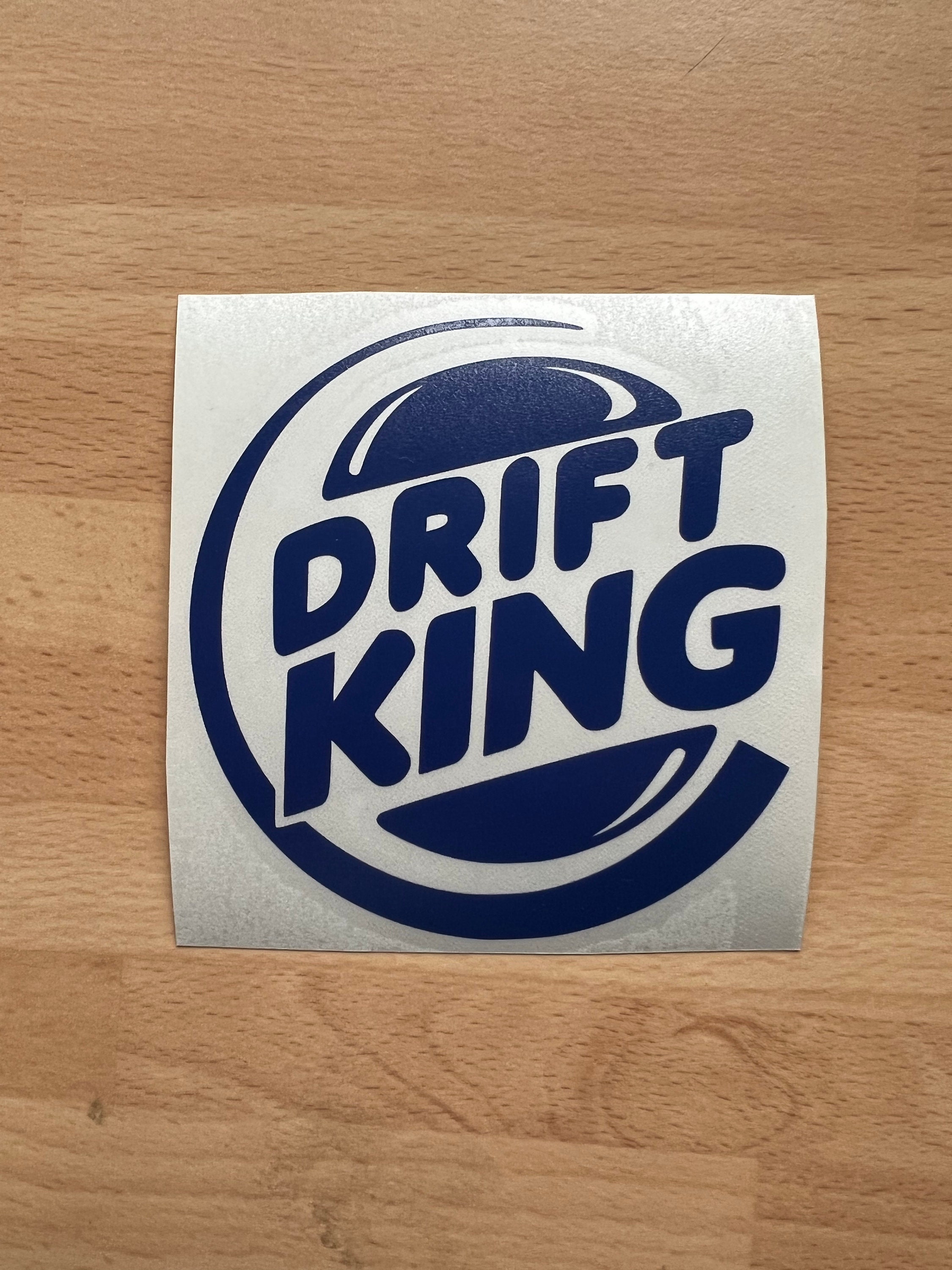 Drift King Sticker - Etsy