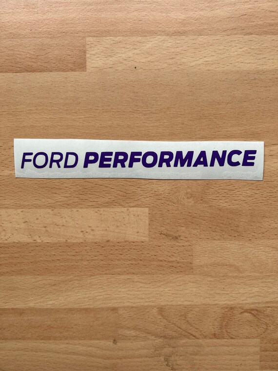 Ford Performance Sticker - Etsy