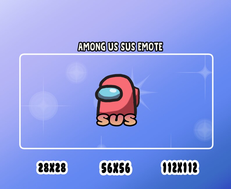 Sus Emote - Etsy