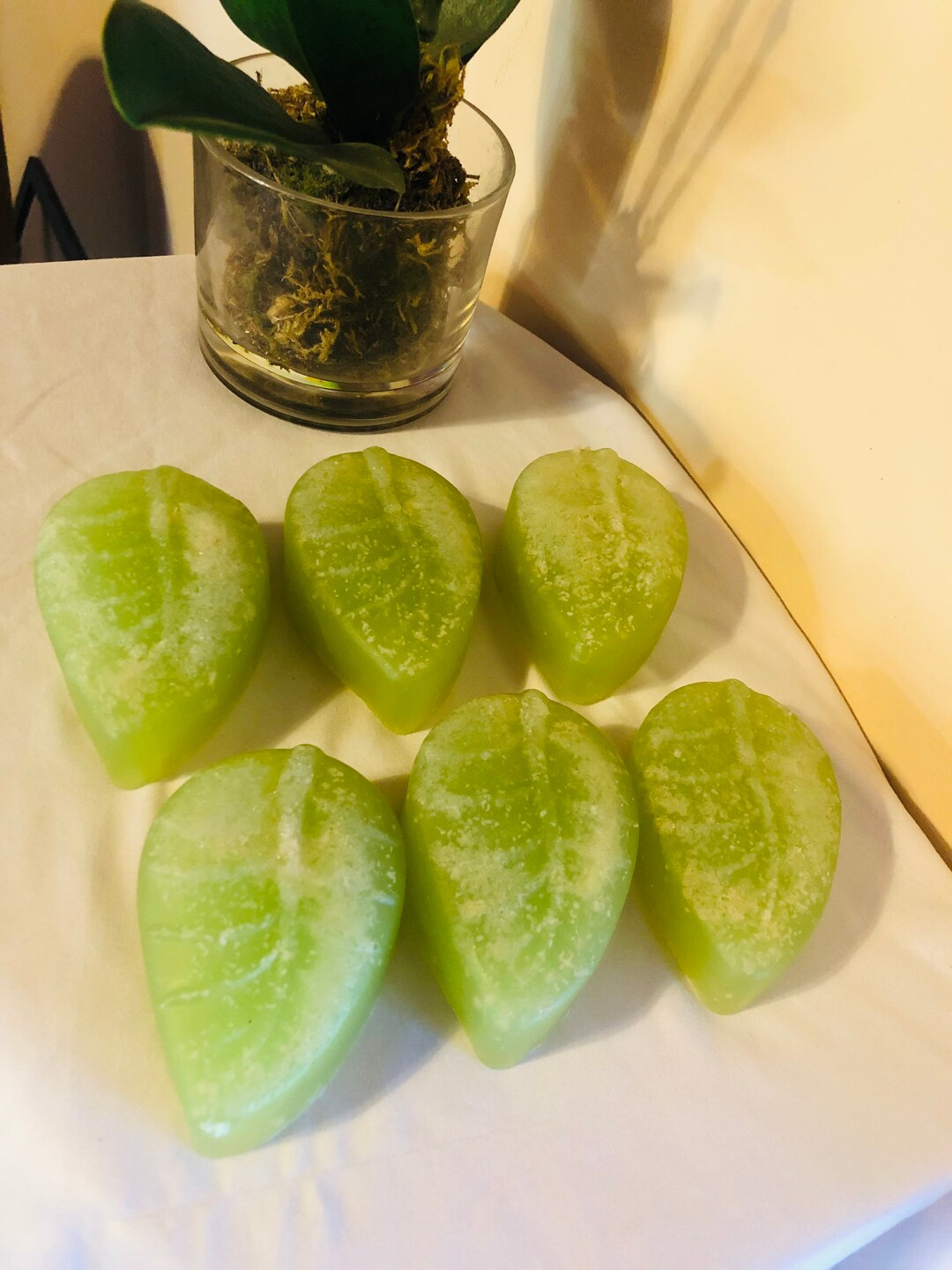 Peppermint and Tea Tree Glycerin Sugar Scrub Soap With Menthol and ...