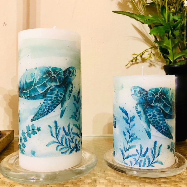 Turtle Candle - Etsy
