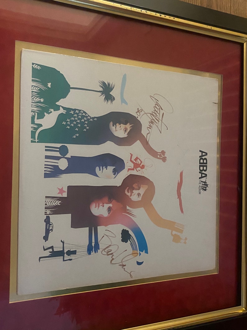 A Unique Presentation Signed Abba Fully Autographed The | Etsy