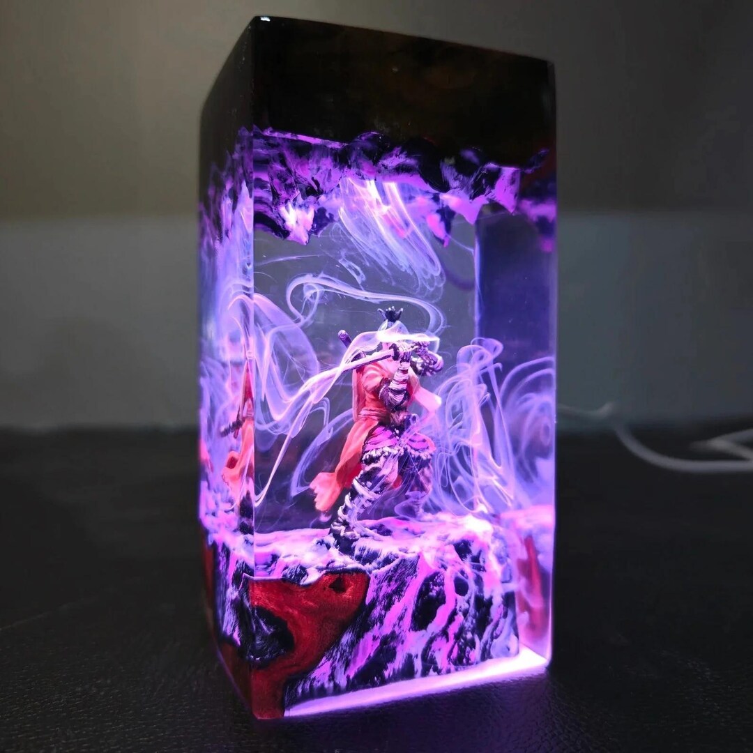 Sekiro Shadows Die Twice Lamp, Resin Night Light, Studio‑made Epoxy ...