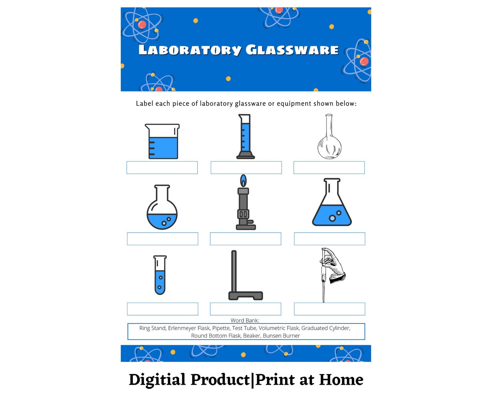Chemistry Laboratory Glassware and Equipment Quiz | Basic Lab Glassware ...