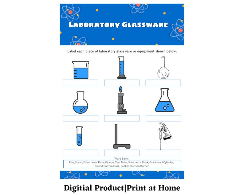 Chemistry Laboratory Glassware and Equipment Quiz | Basic Lab Glassware ...