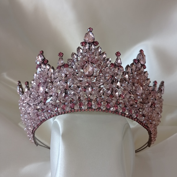 Pink Tiara - Etsy