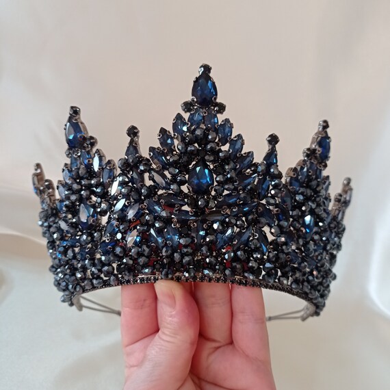 Blue Wedding Tiaras