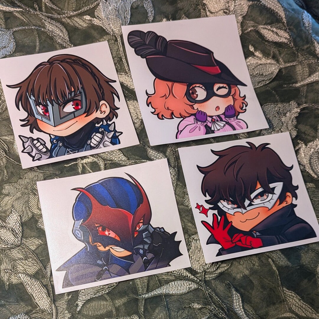 Persona 5 Royal Chibi Peekers Wave 2 - Etsy