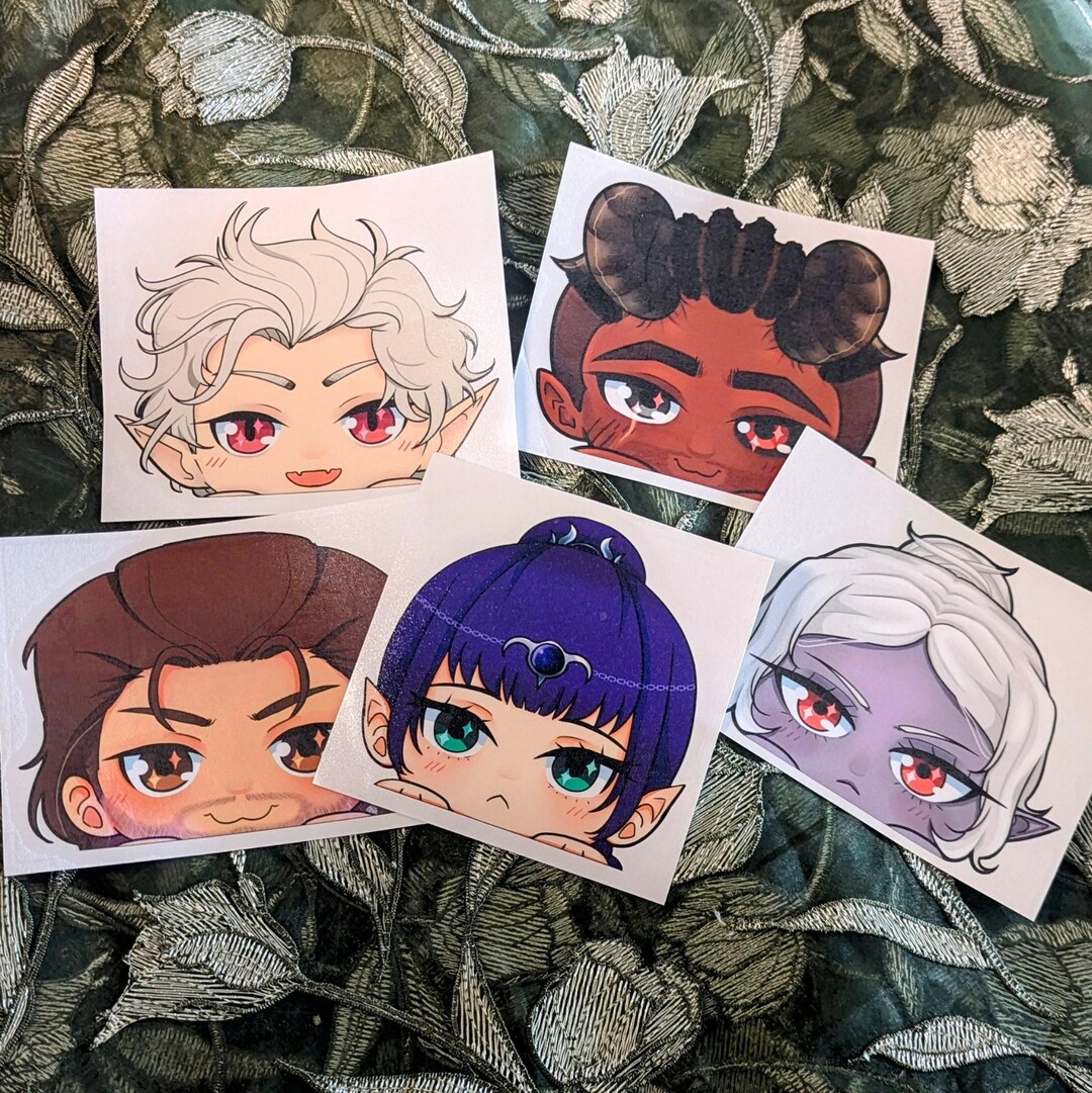 BG3 Chibi Peekers - Etsy