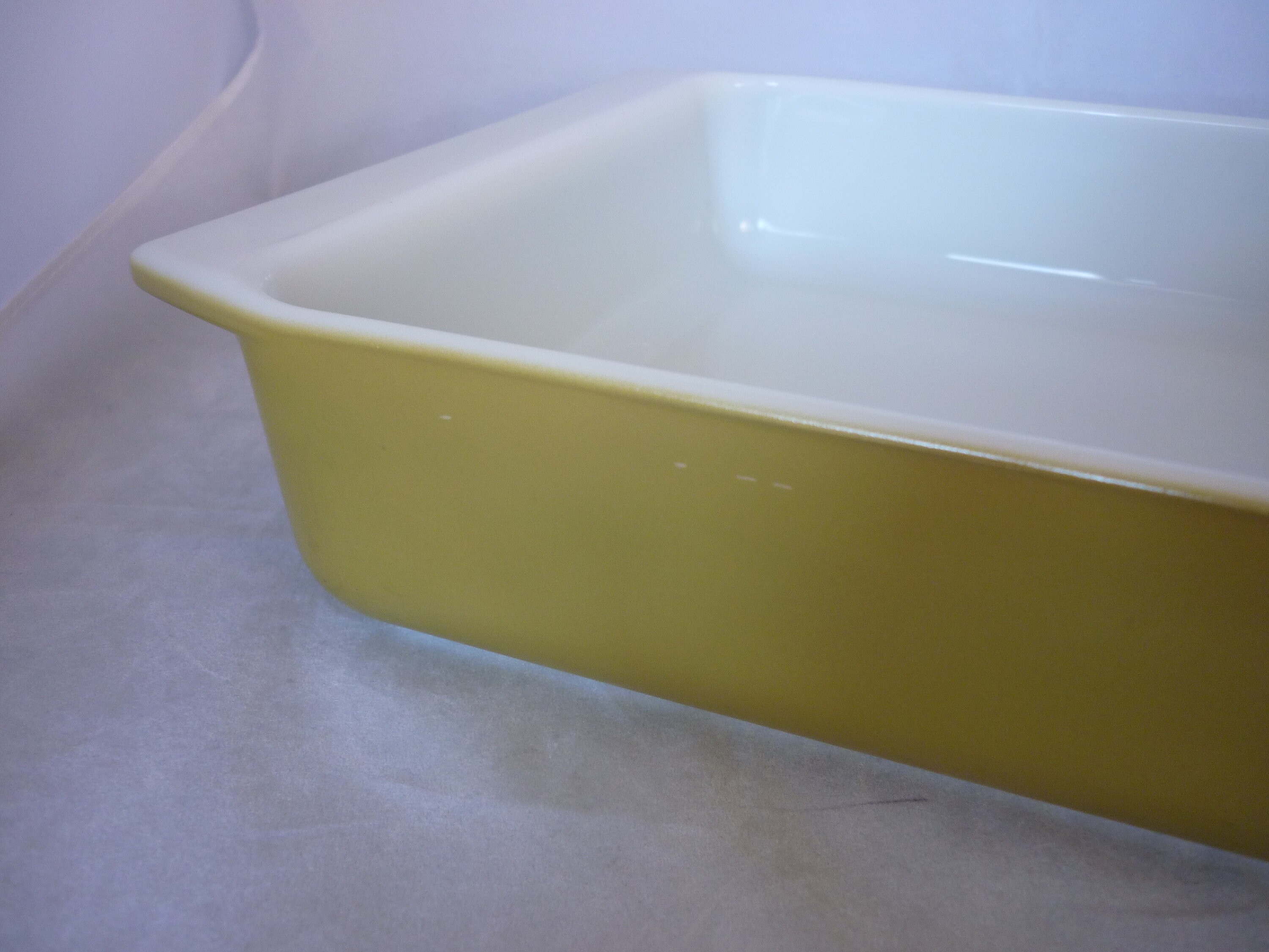 Super PYREX Verde Olive Green 922 Brownie Baking Dish Great - Etsy