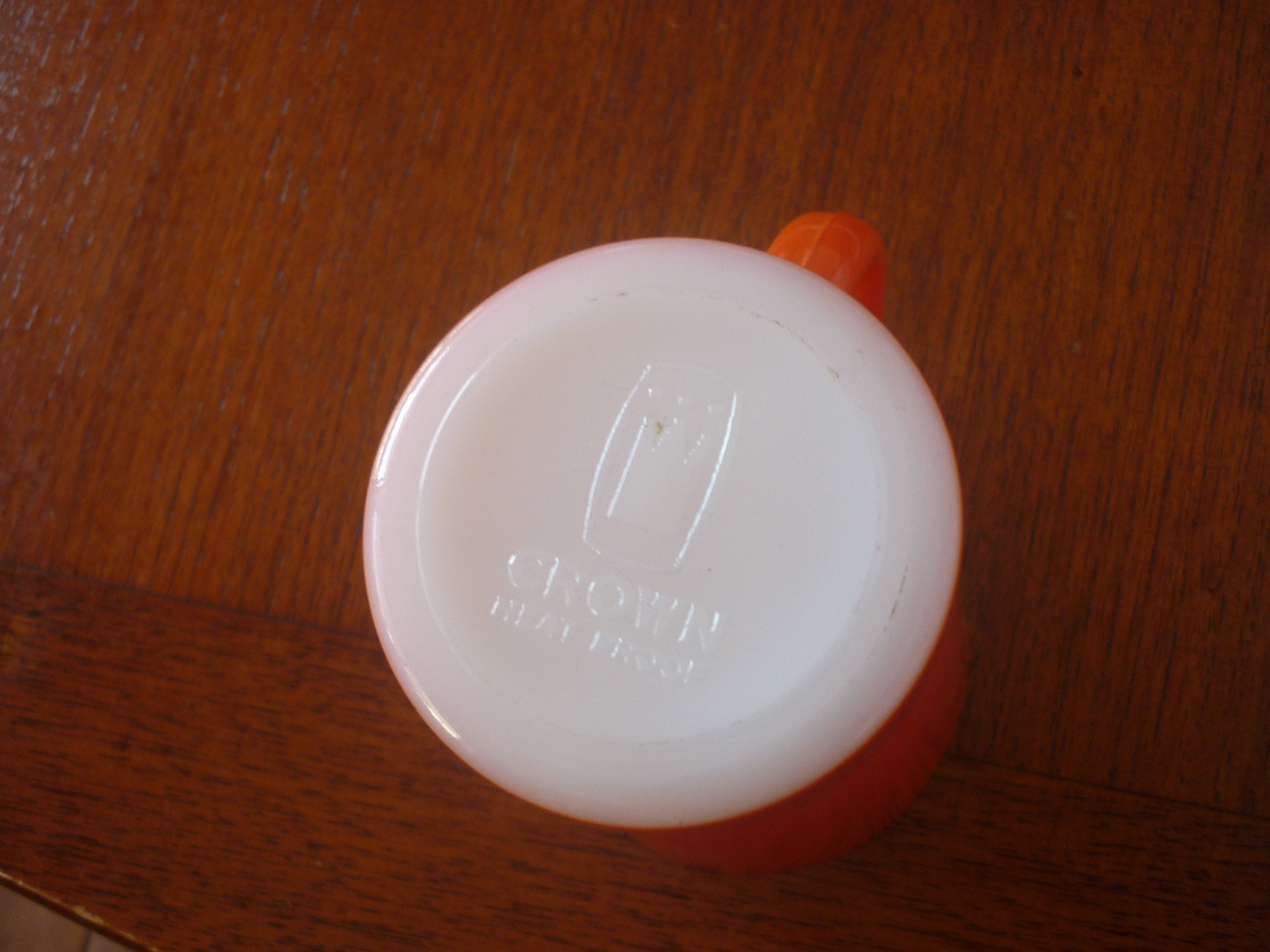 Three Fabulous Orange Crown Agee Pyrex Australia Cape Tulip Solid ...