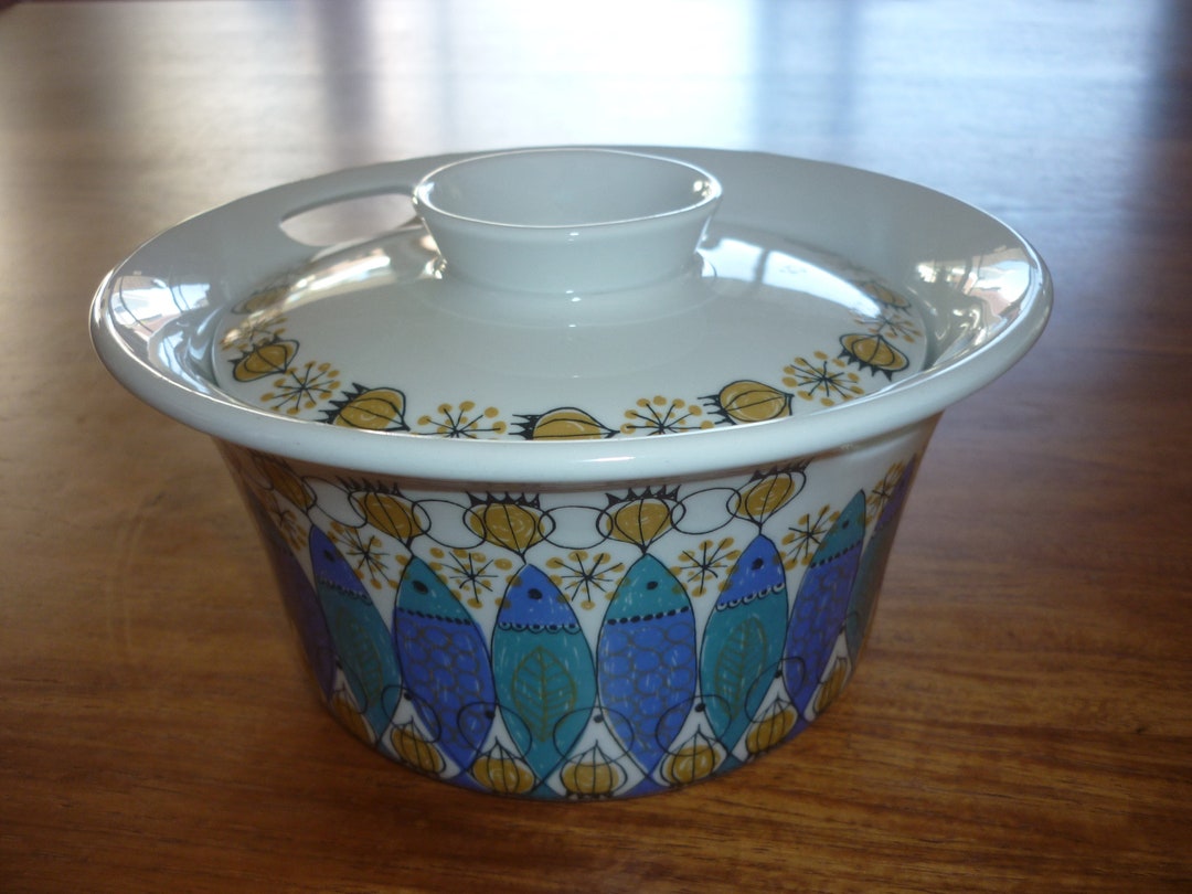 Figgjo Flint Norway Turi-design CLUPEA Small Lidded Casserole Serving ...