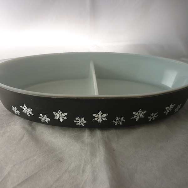 Black Snowflake Pyrex - Etsy