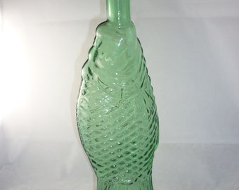 Retro Glass Bottle | Etsy