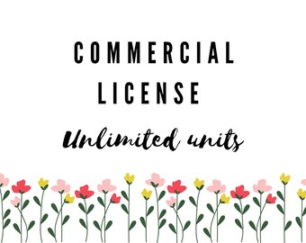 Commercial License for Seamless Designs Unlimited Printed - Etsy