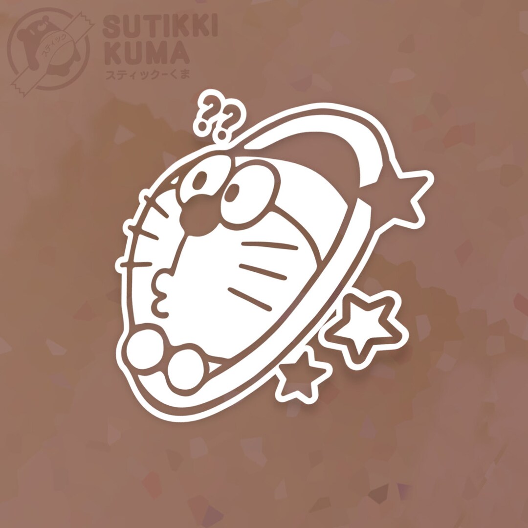 Doraemon Decal Original Design Funny Weatherproof Vinyl - Etsy