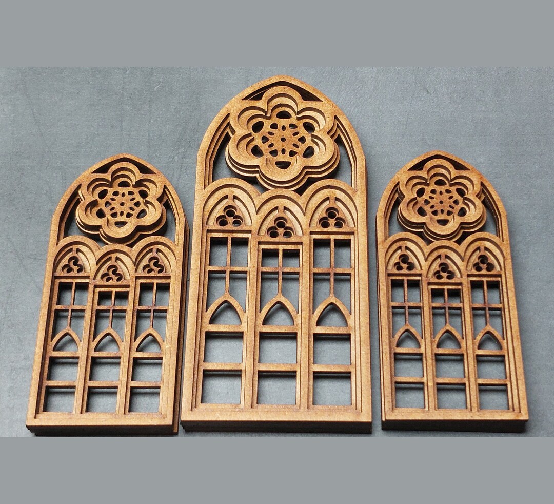 Ornate Arched Windows - Etsy