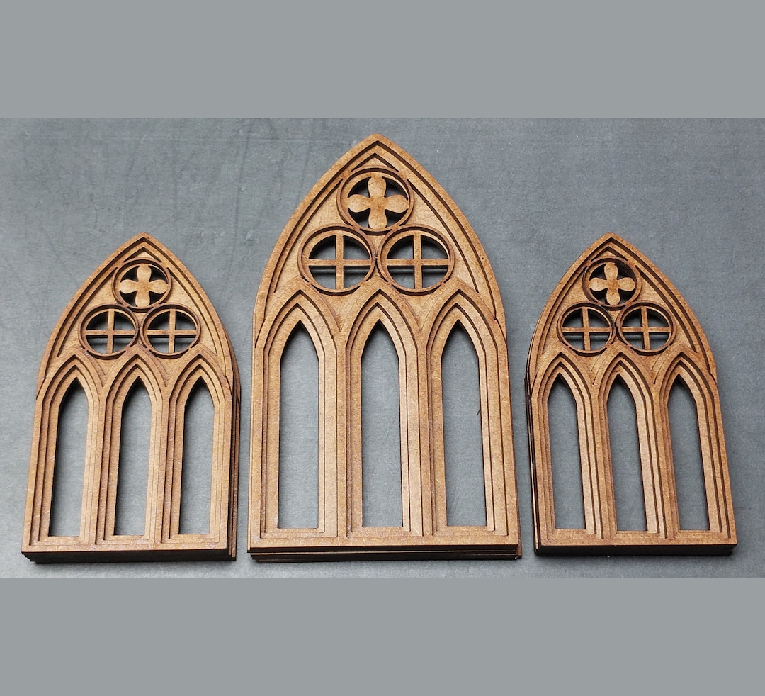 Ornate Arched Windows - Etsy