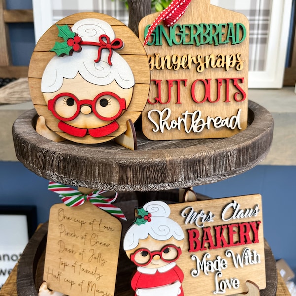 Mrs Claus Bakery Sign - Etsy