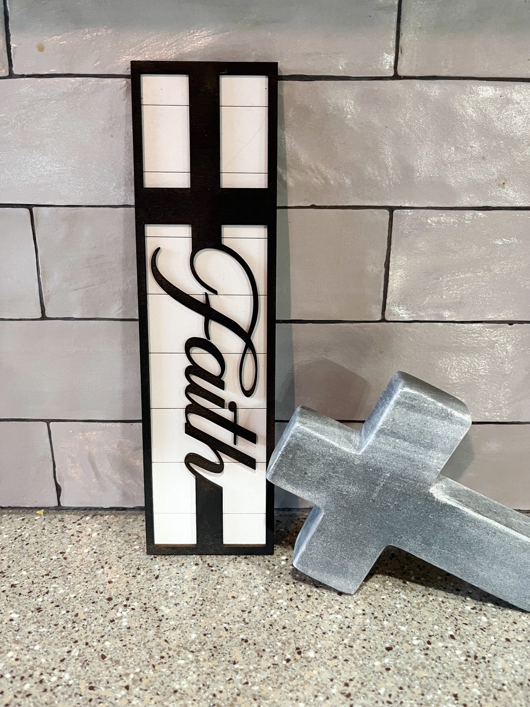Faith Cross, Faith Decor, Religious Decor, Wood Decor, Home Decor ...