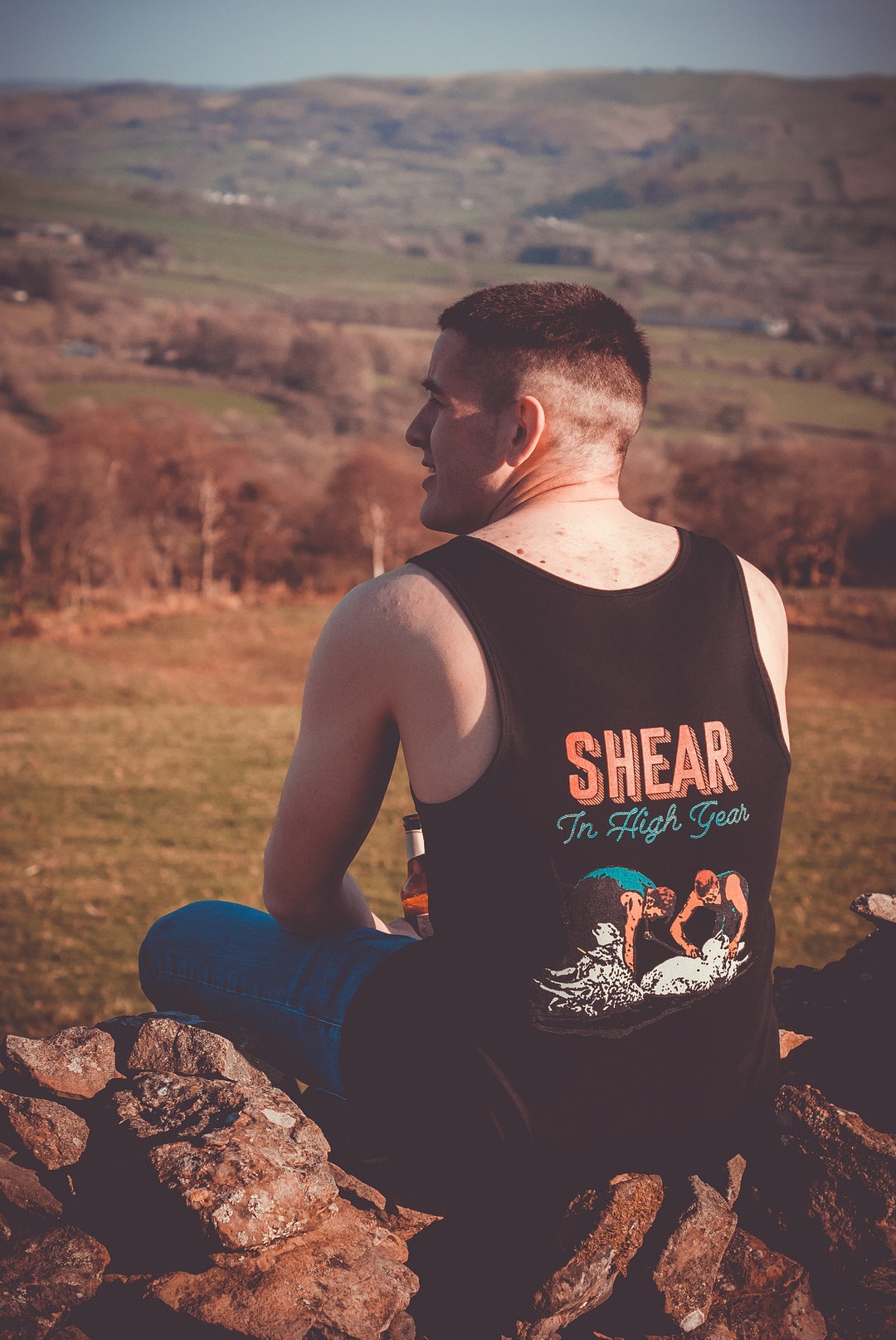 Shear in High Gear - Shearing Singlet - Etsy