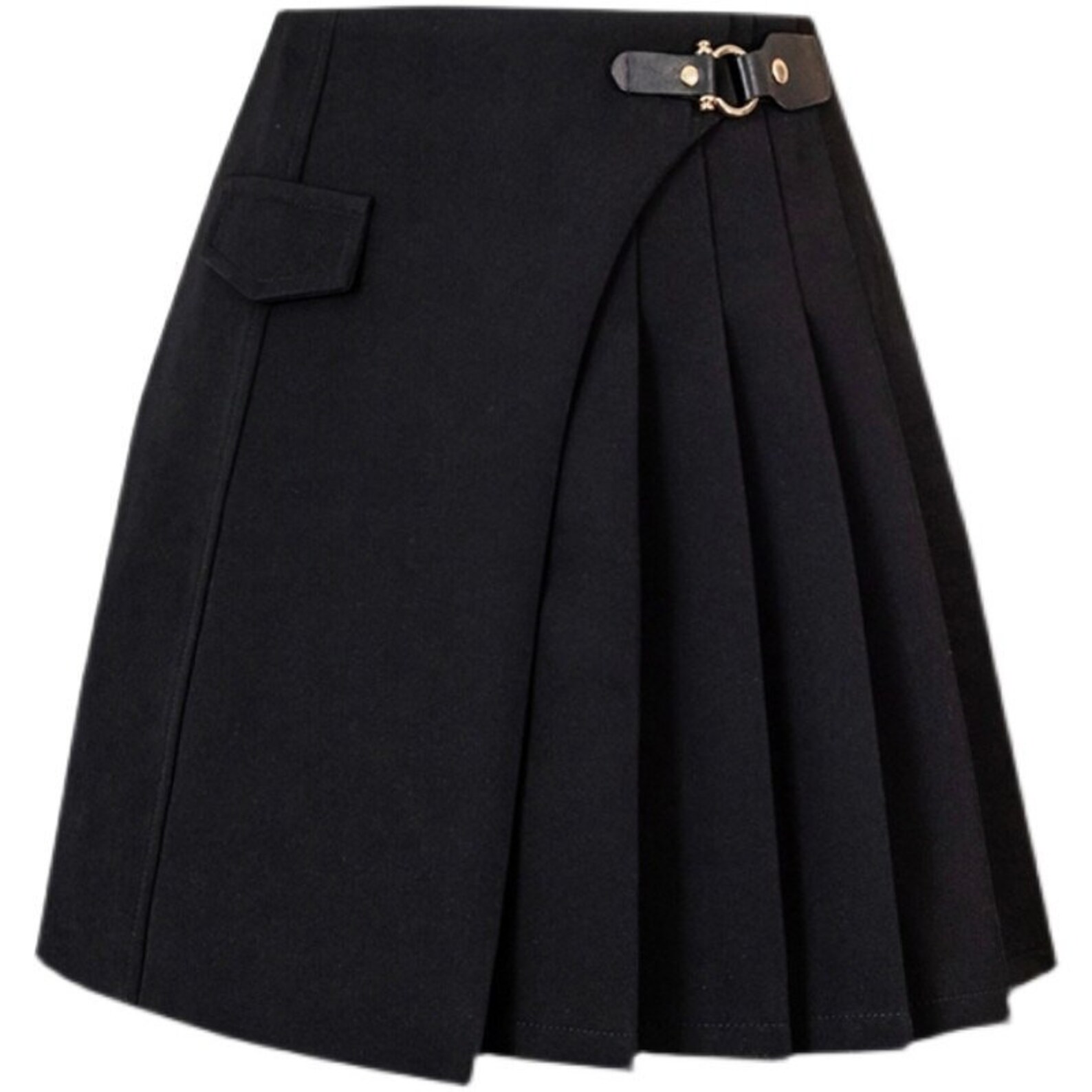 A-line Pleated Mini Skirt 2022 New Spring Summer High Waist Skirt Women ...