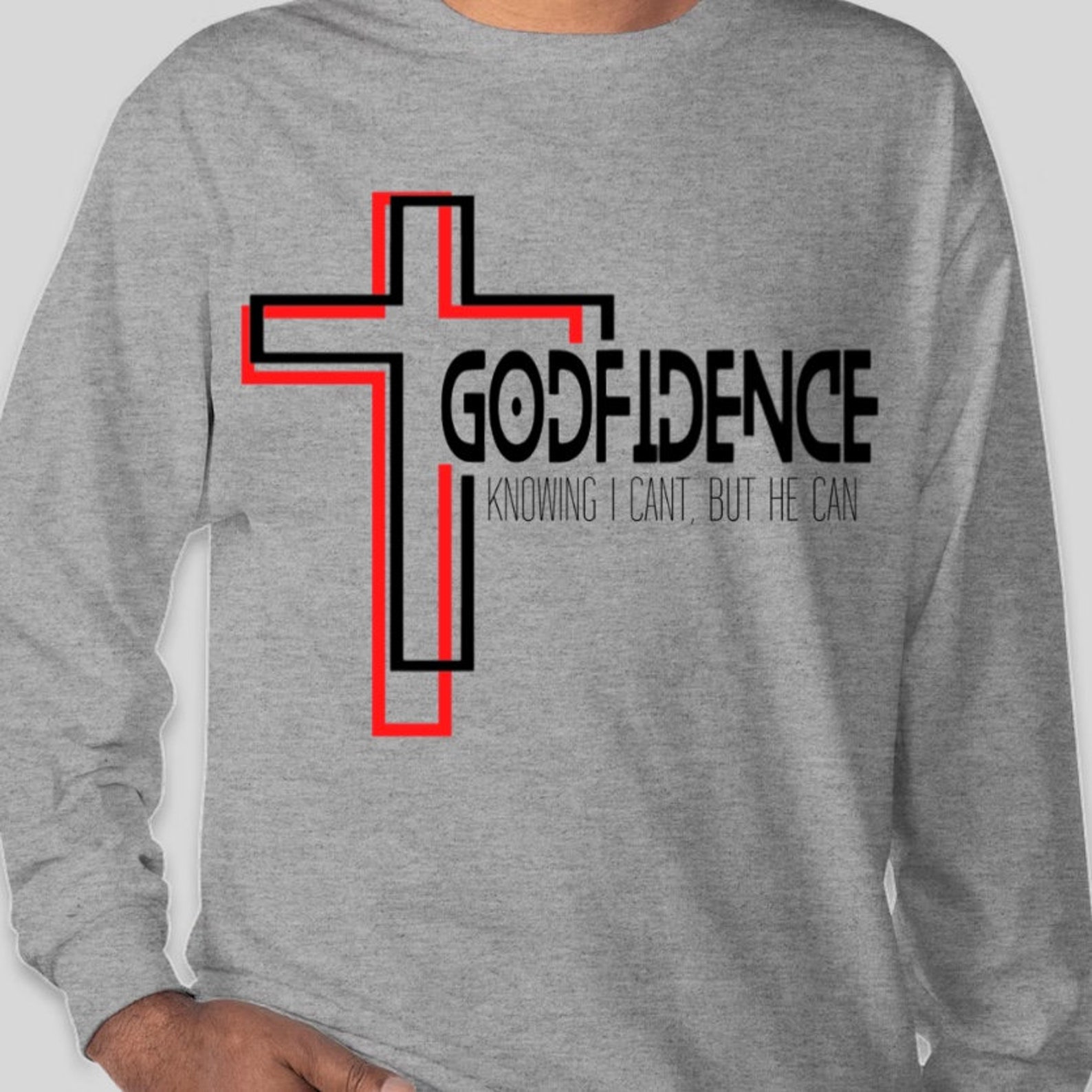 Godfidence Long Sleeve Shirt - Etsy