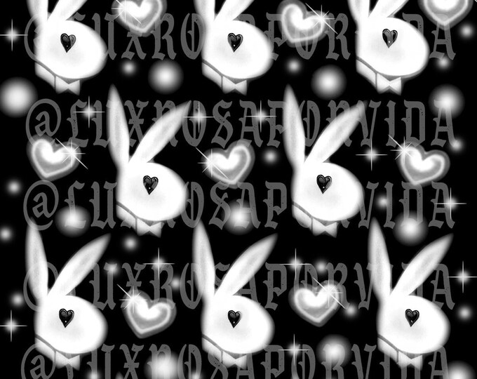 Lux Rosa 'player at Heart' Black/white Airbrushed Early 2000s Glamour ...