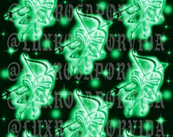 Lux Rosa 'player at Heart' Black/white Airbrushed Early 2000s Glamour ...