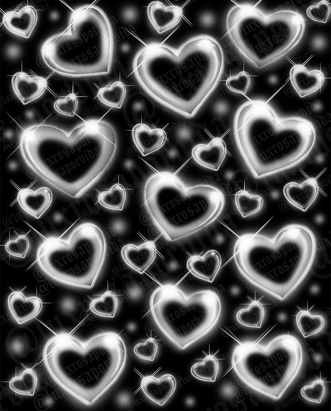 Y2K Early 2000s XXXL Backdrop Extra Extra Extra LARGE 'heart of Chrome ...