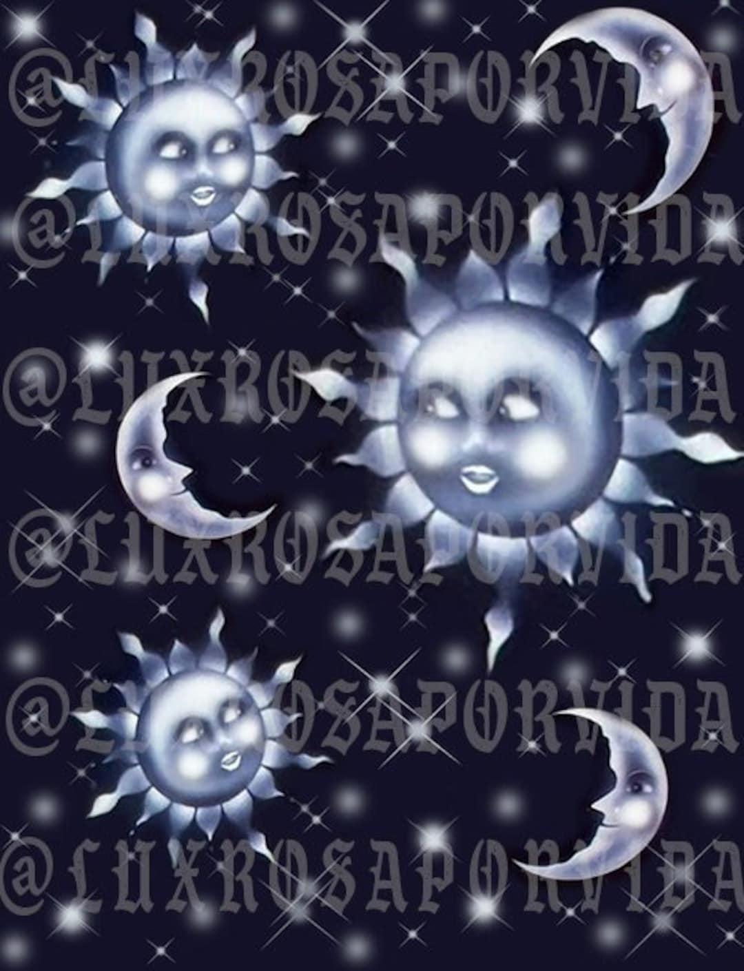 Lux Rosa 'blue Moon' Sun Airbrushed Star Glamour Shots Photography ...
