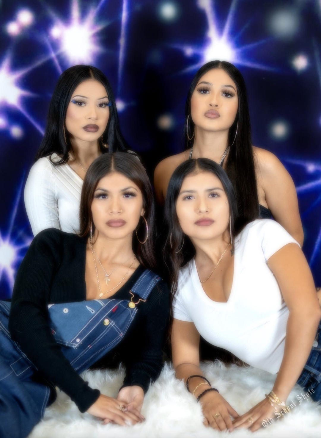 Y2K Extra Extra Large Airbrush Boogie Nights Sparkle Backdrop 2000s ...