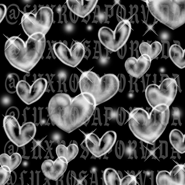 90s Heart Backdrop - Etsy